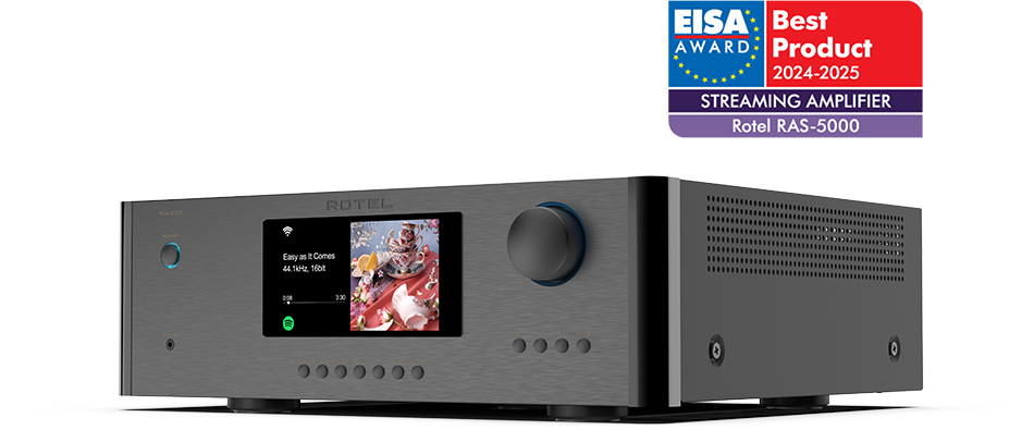Rotel RAS-5000 wins the Prestigious EISA Streaming Amplifier 2024-2025 ...